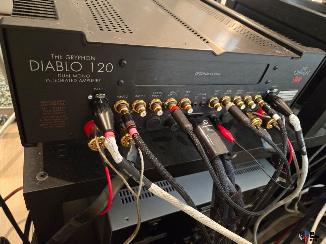 Gryphon Diablo 120 with built-in Phono stage -- Los Angeles For Sale ...