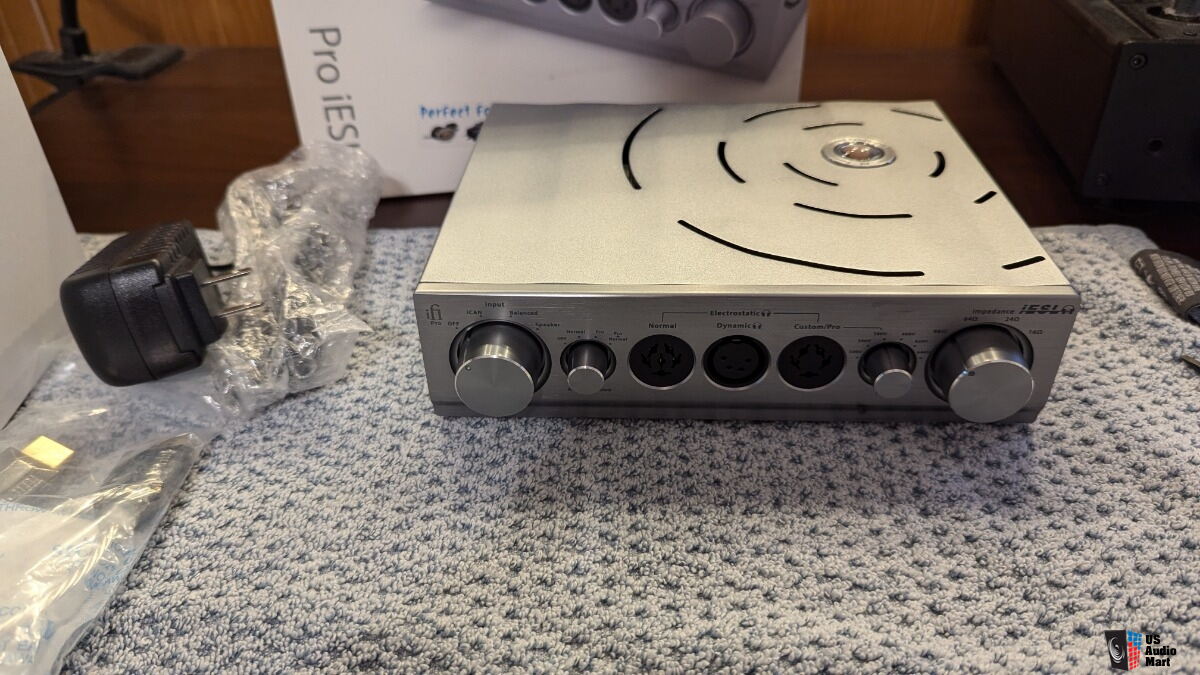FOR SALE: iFi Pro iESL Electrostatic Transformer Coupled Energizer for ...