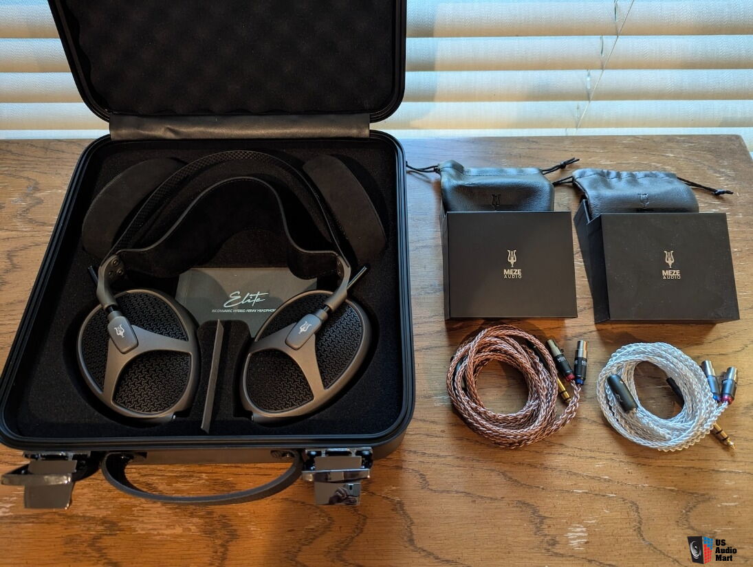 Meze Elite - Like new + PCUHD cables For Sale - US Audio Mart