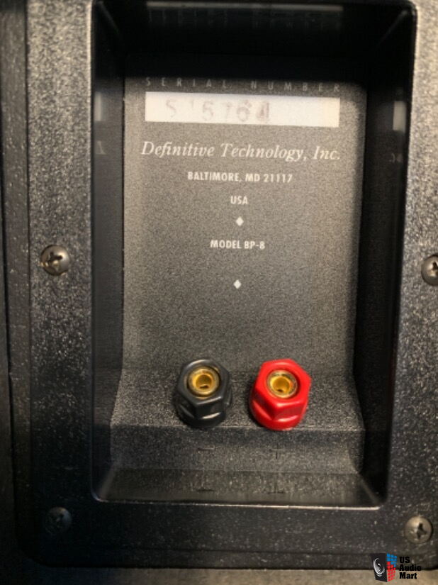 Excellent Definitive Technologies Stereo or Home Theatre system, BP-8 ...