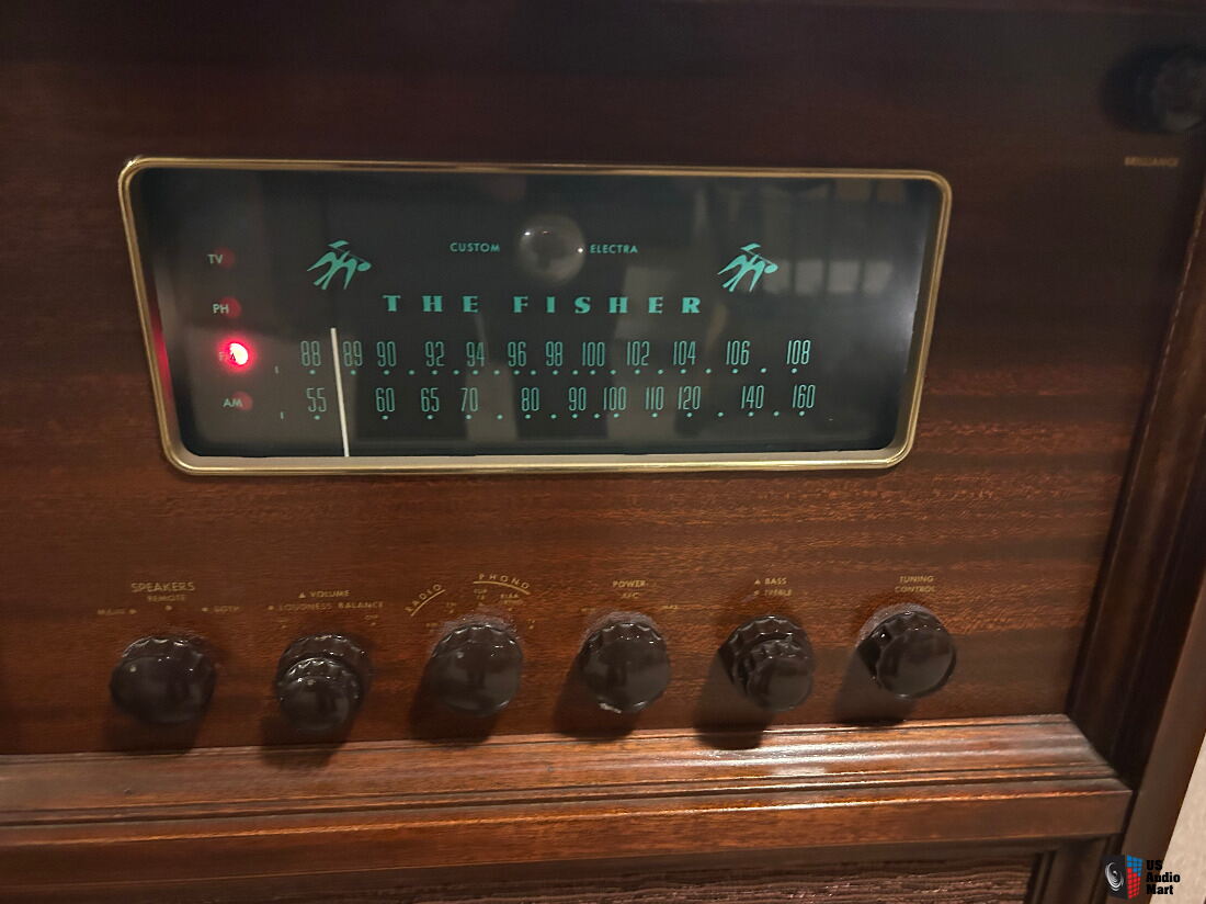 The Fisher 1950's Tube Console - Central Virginia Photo #5407381 - US ...