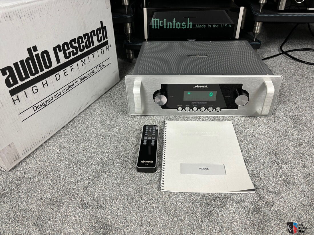 Audio Research LS28SE Stereo Tube Preamplifier - Excellent For Sale ...