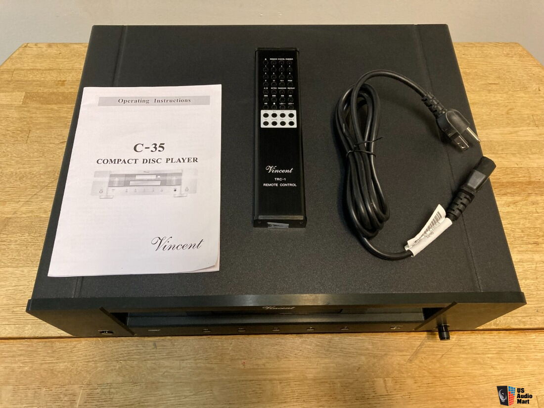 Vincent C-35 hybrid CD player Photo #5408036 - US Audio Mart