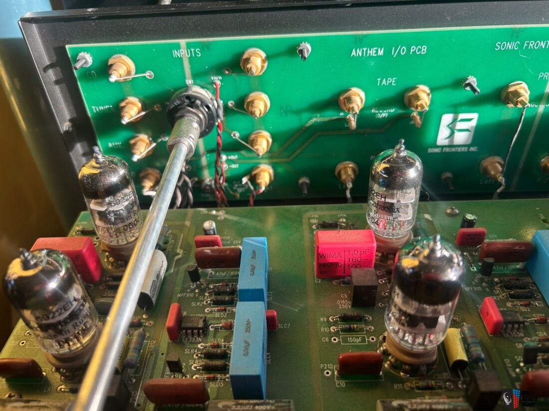 Anthem Pre1 Full Function Tube Preamp w 4 x 6922, 2 x 12AT7, 1 x 5AR4 ...