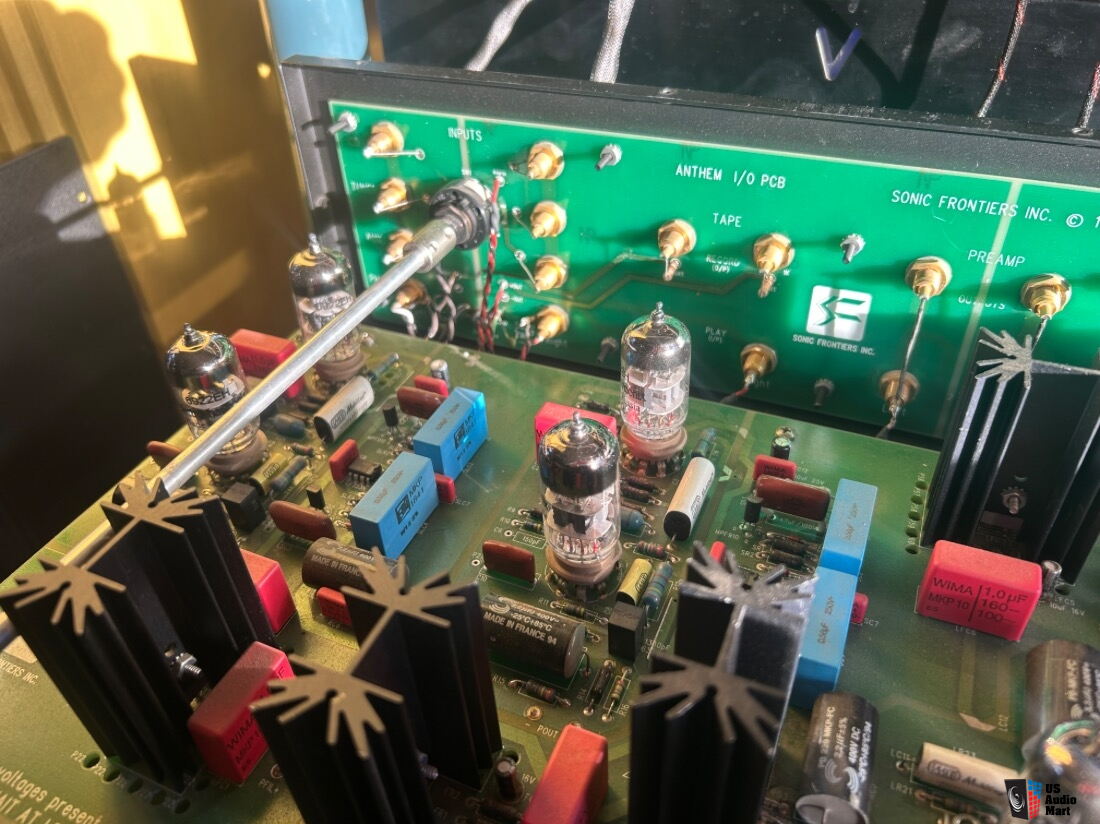 Anthem Pre1 Full Function Tube Preamp w 4 x 6922, 2 x 12AT7, 1 x 5AR4 ...