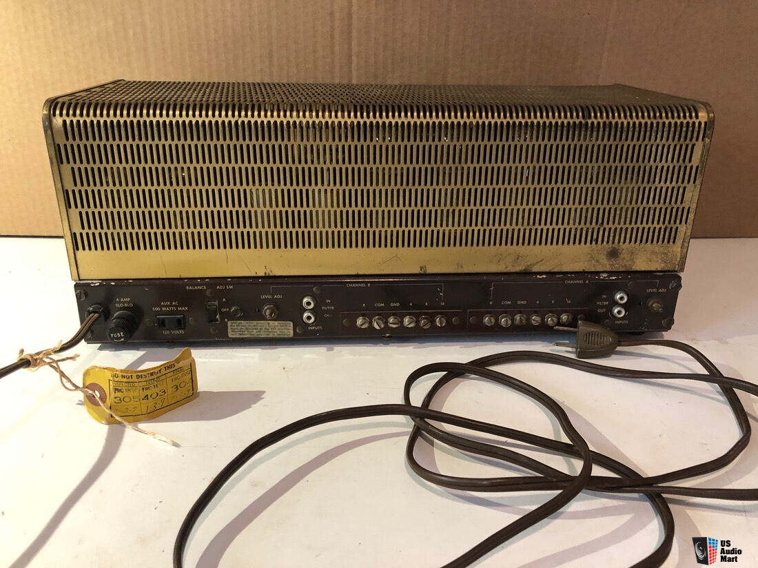 The Fisher - SA 300 EL 34 Amplifier Photo #5410019 - US Audio Mart