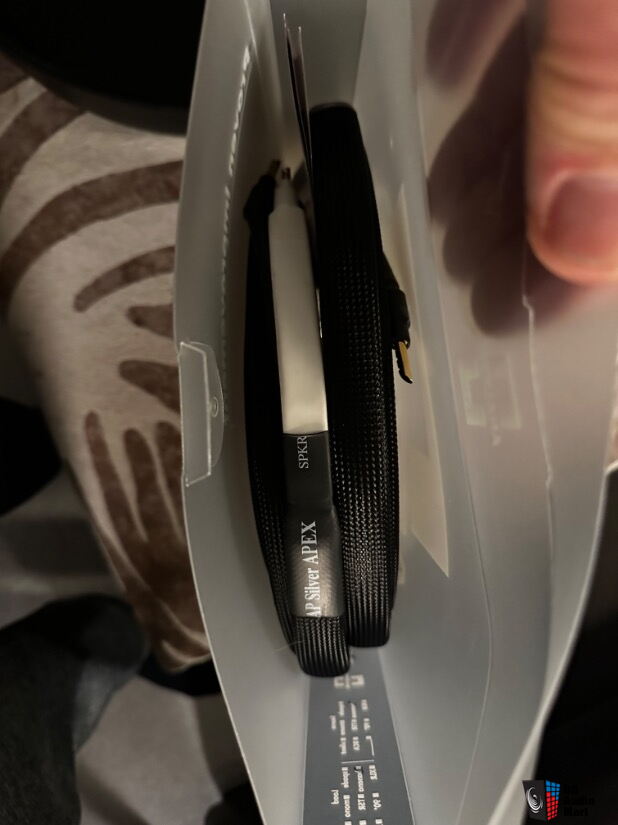 Analysis Plus Silver Apex speaker cable pair 10 ft Photo #5411636 - US ...