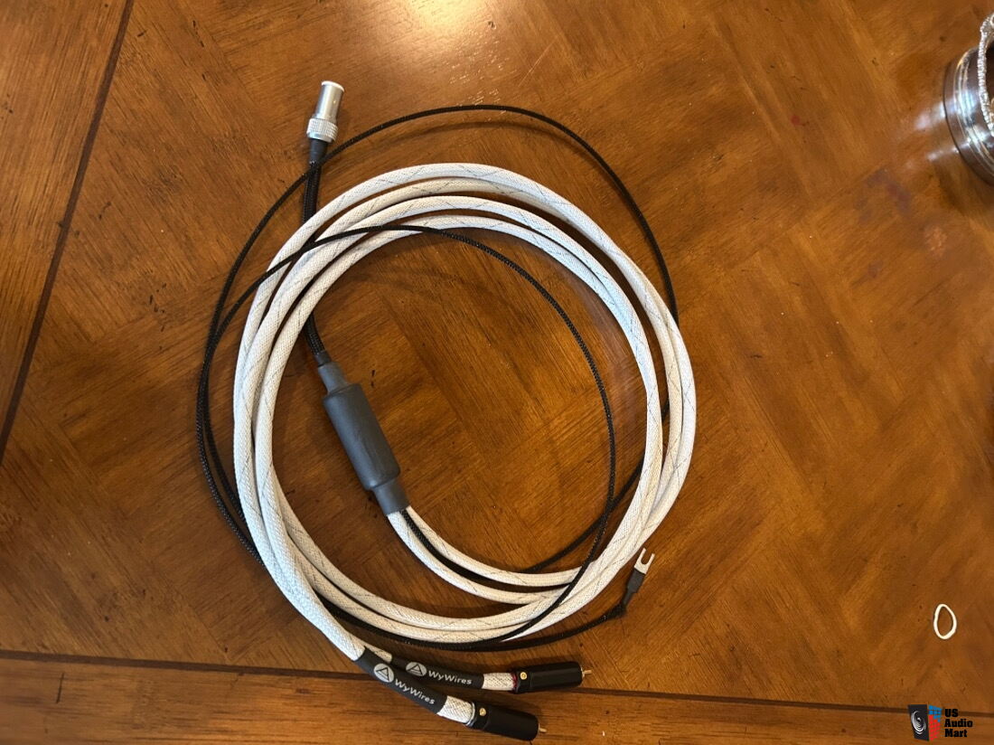Wywires platinum phono cable DIN to RCA 6feet REDUCED Photo #5412363 ...