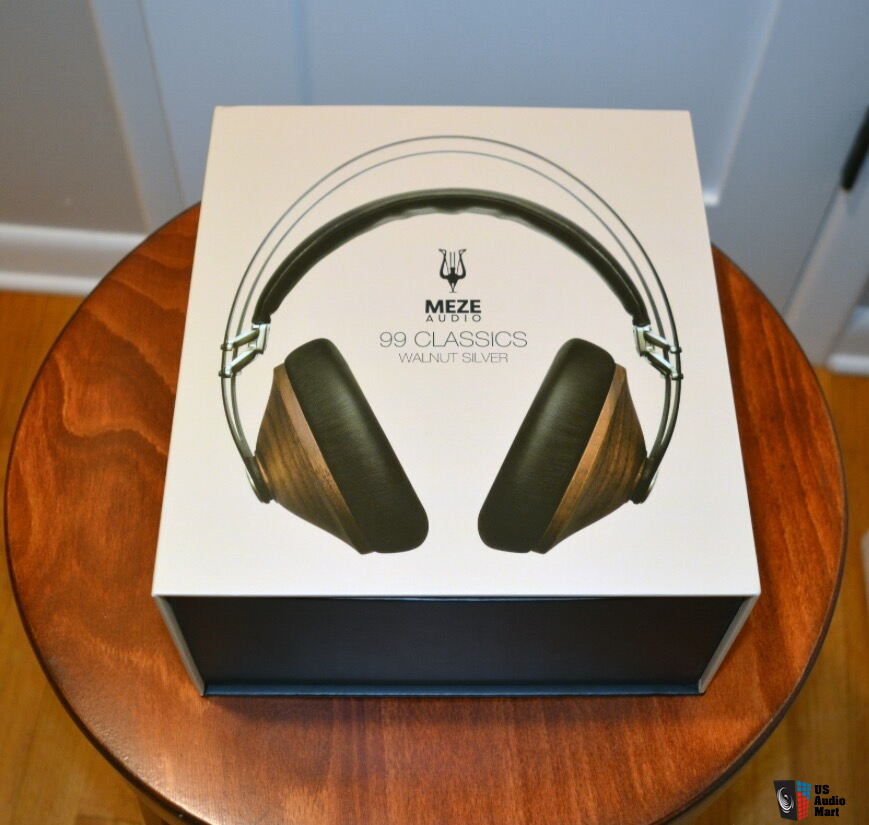 MEZE AUDIO 99 Classics Walnut Silver + Upgrade cable Free shipping For ...