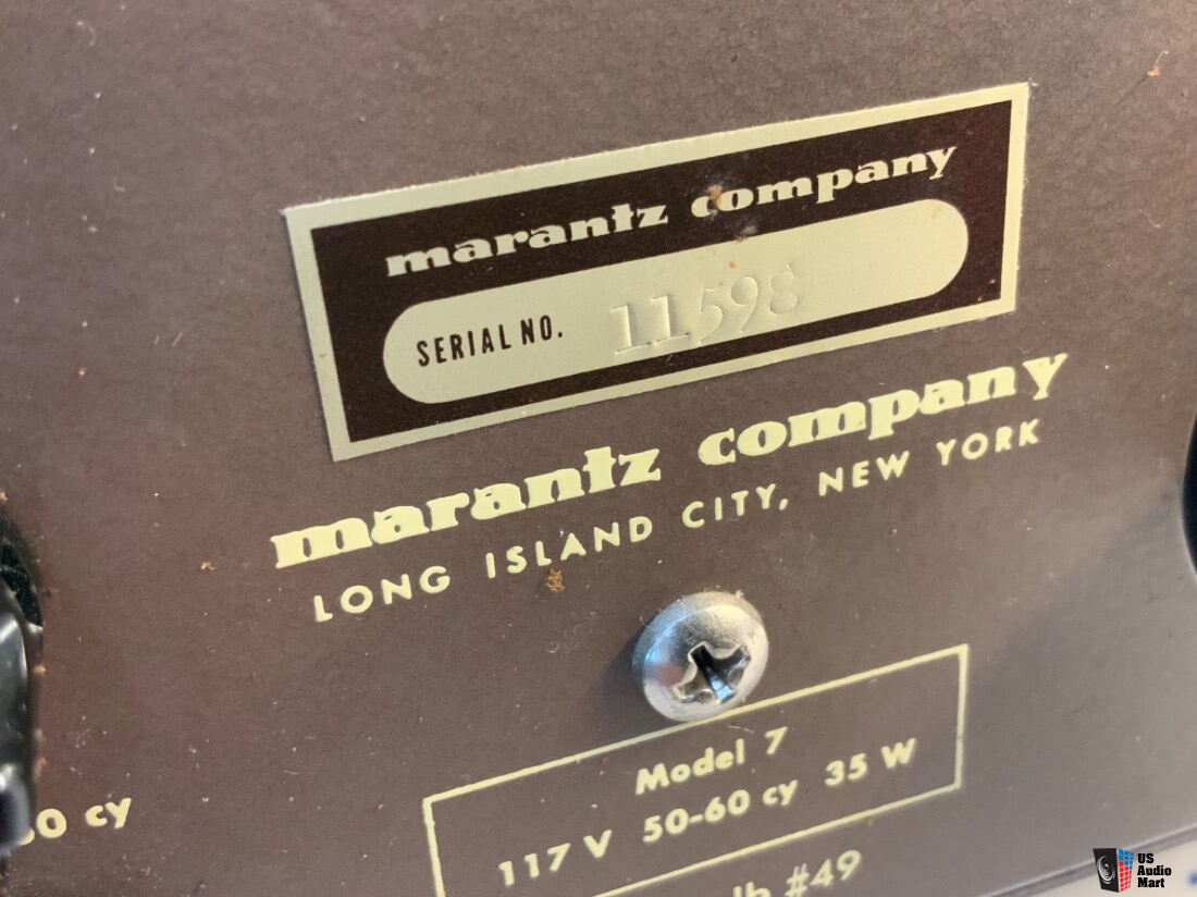 Marantz MODEL 7 Don't Miss!! Photo #5415289 - US Audio Mart