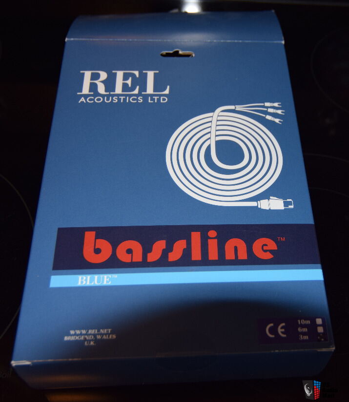 REL Bassline Blue Speakon Cable, 3 Meters, Spade Connectors (Free ...