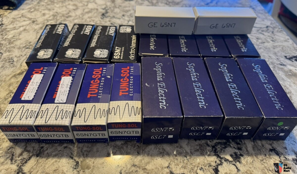 6SN7 Tube Collection Photo #5415752 - US Audio Mart