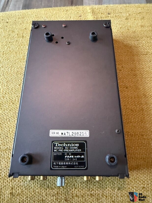 Technics SU-300MC battery operated MC step up device Photo #5415765 ...