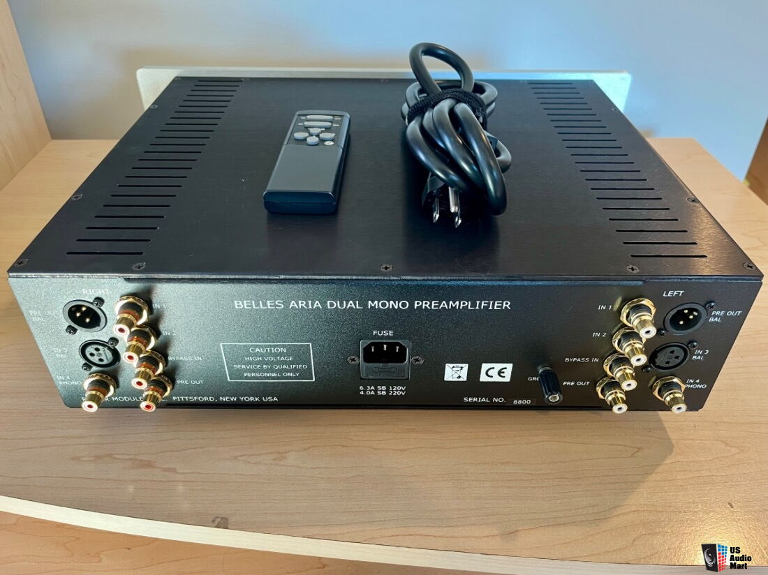 Belles Aria Signature Preamp Photo #5416881 - US Audio Mart