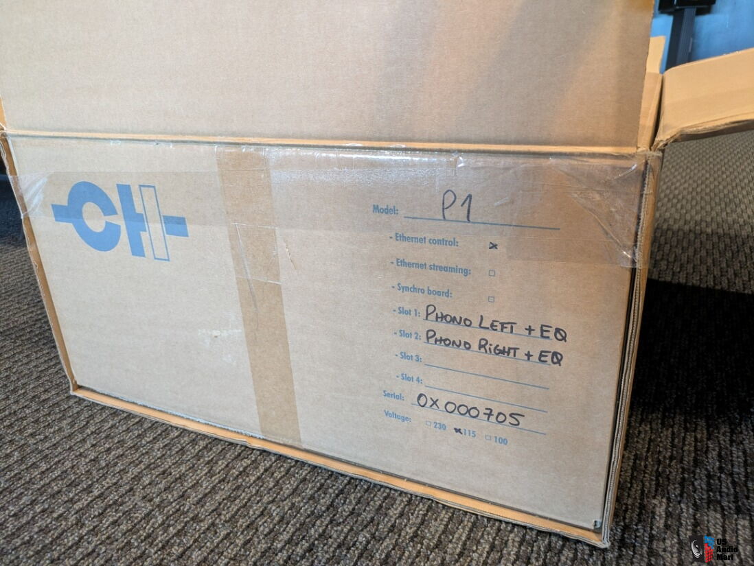 CH Precision P1 Phono Preamp Dual Monaural Photo #5419146 - US Audio Mart