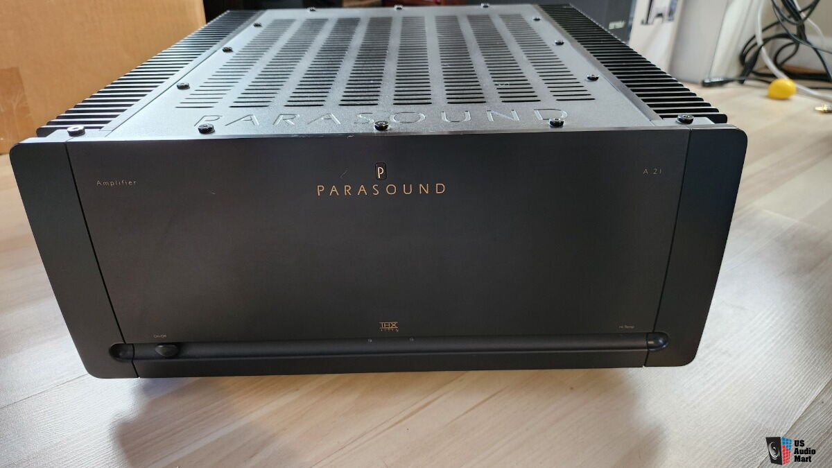 Parasound A21 Power Amplifier, Black Photo #5419383 - US Audio Mart