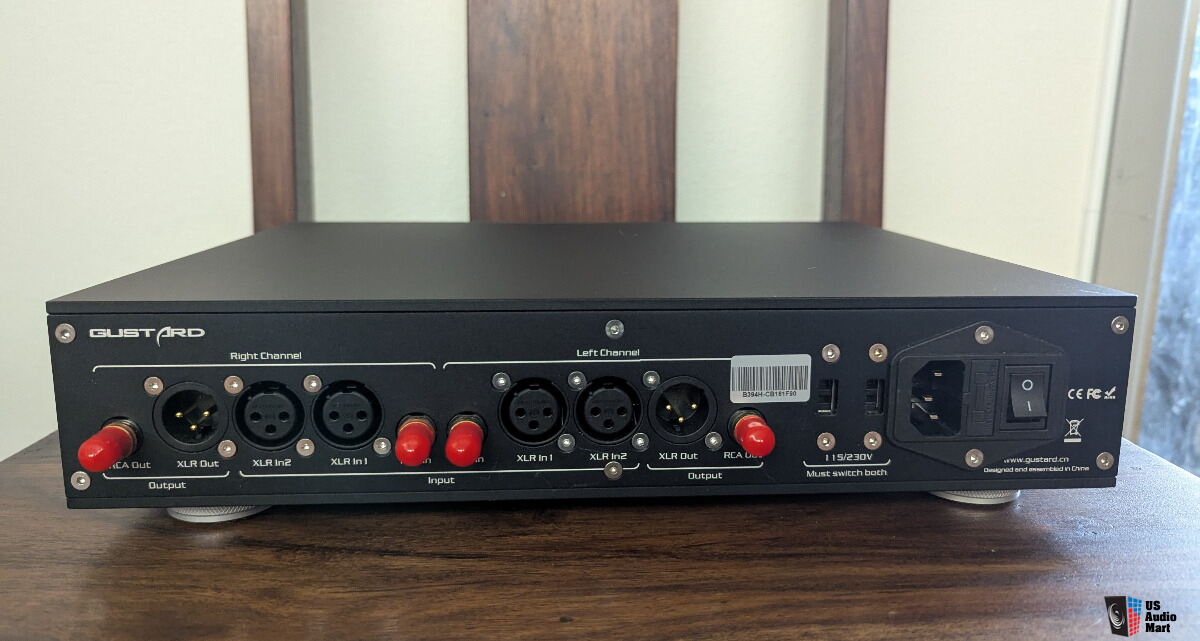 Gustard H26 Headphone Amp Black Photo #5420038 - US Audio Mart