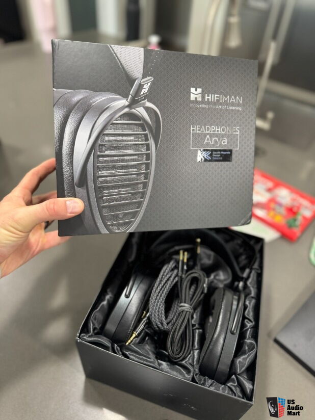 Hifiman Arya Stealth Magnet Edition /w Free Balanced Cable Photo ...