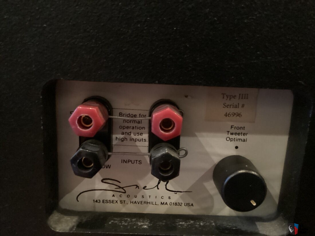 Snell Type JIII w/stands Photo #5421589 - US Audio Mart