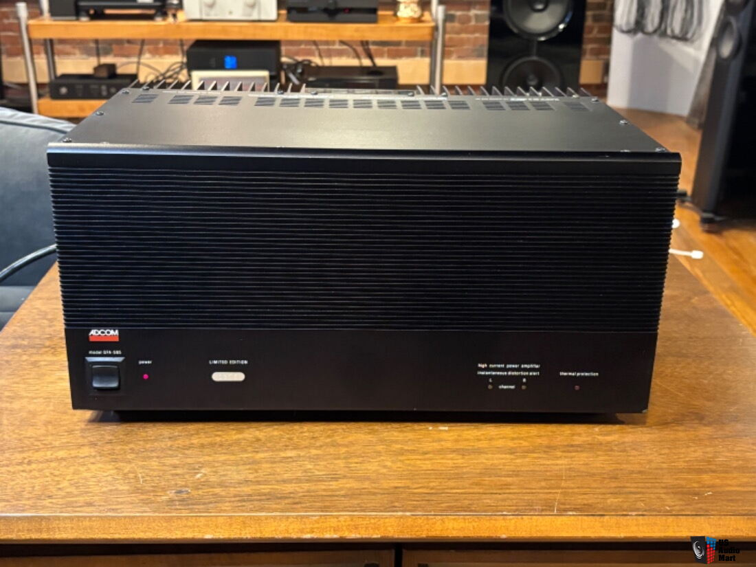 Adcom, 585 Limited Edition... Rare & Fabulous Power Package Photo ...