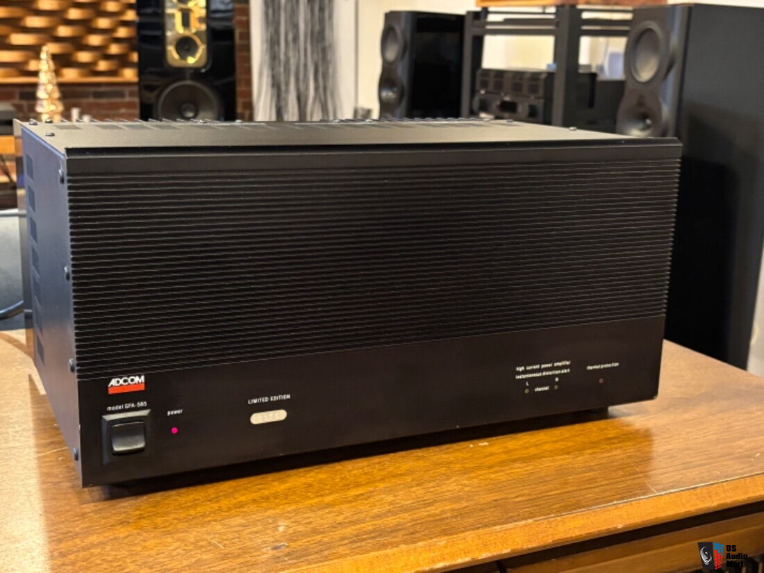 Adcom, 585 Limited Edition... Rare & Fabulous Power Package Photo ...