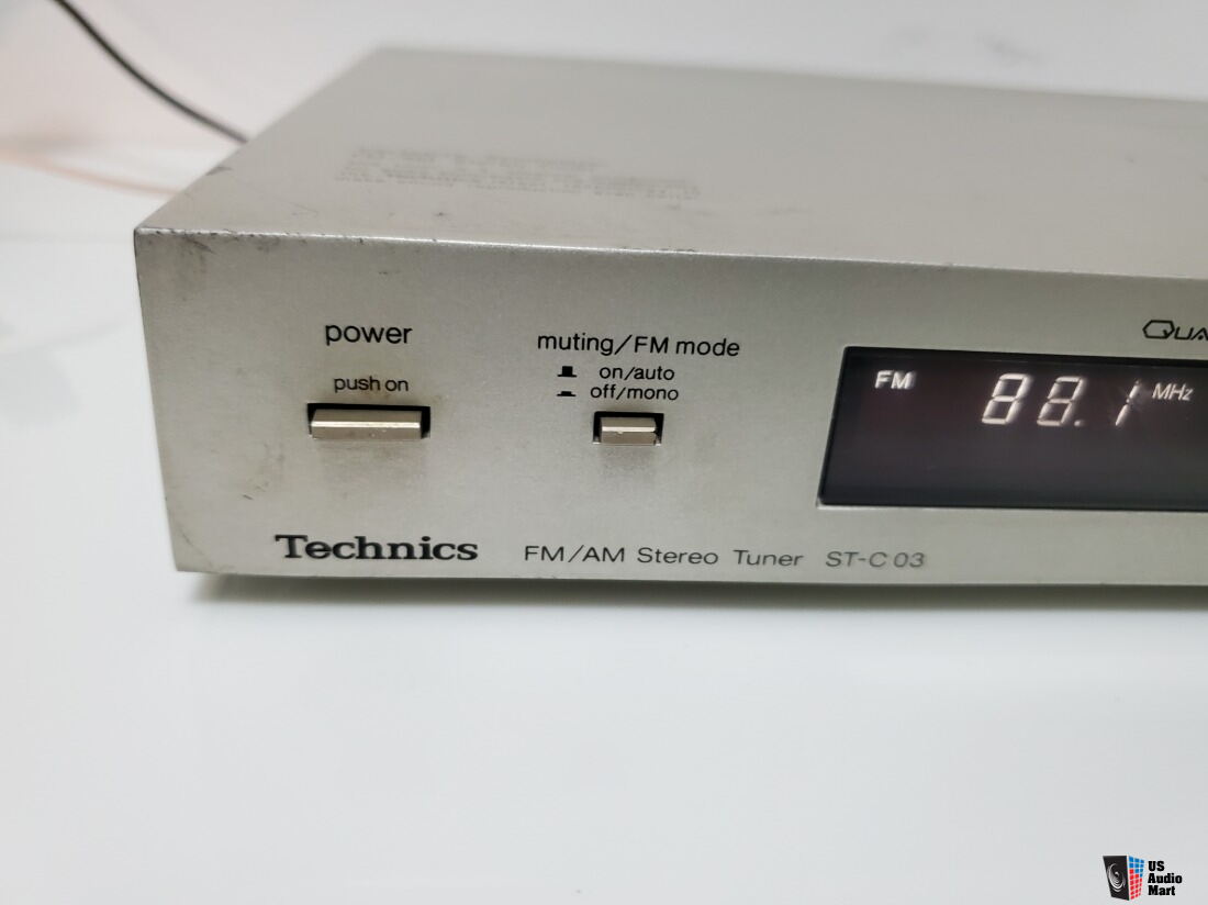 Technics ST-C03 Micro Series Quartz HiFi Synthesizer FM/AM Stereo Tuner ...