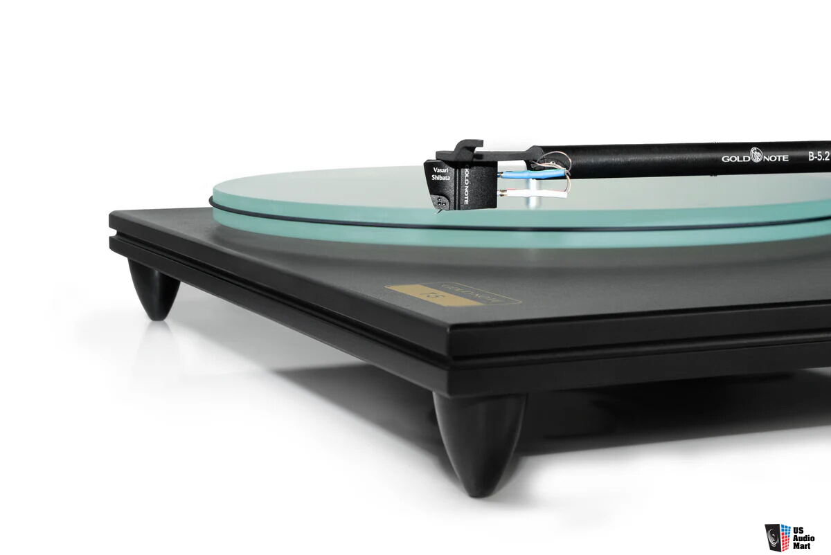 Gold Note T-5 Turntable with FREE $299 Cartridge. NEW! Authorized ...