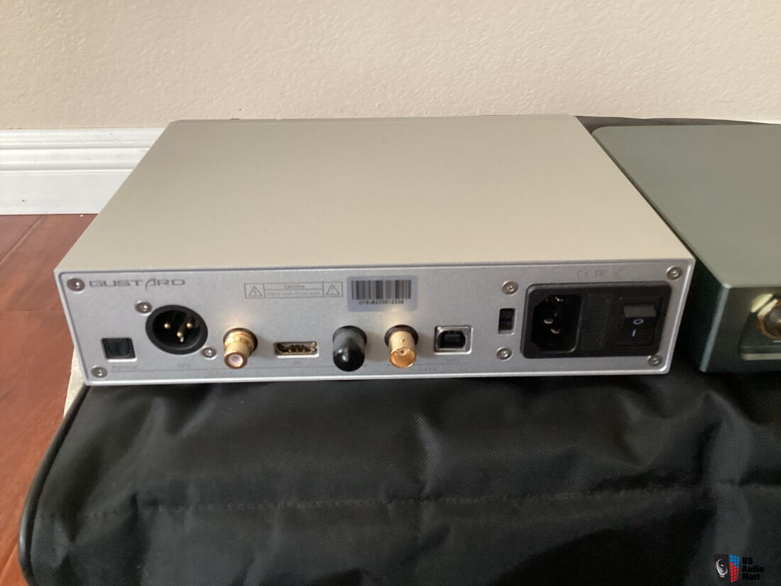 Gustard R26 R to R DAC combo with Gustard U18 DDC, and LHY OCK-2 master ...