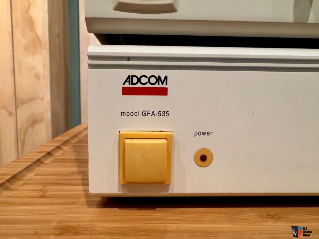 Vintage Adcom System - Rare White Version Photo #5422813 - US Audio Mart