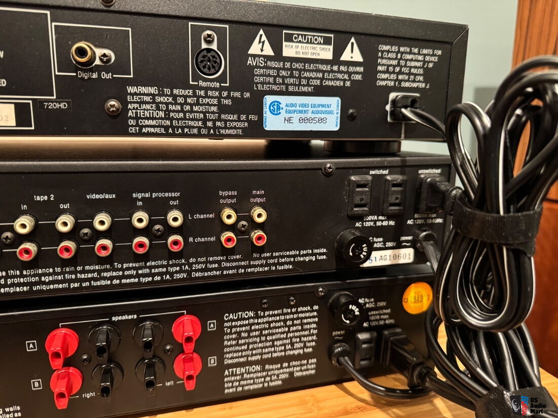 Vintage Adcom System - Rare White Version Photo #5422812 - US Audio Mart