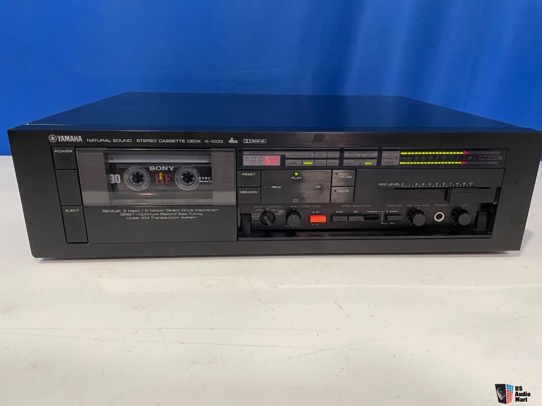 Yamaha K-1000 Cassette Deck, Dolby DBX, 3-Heads, 2-Motors, Fully Tested ...