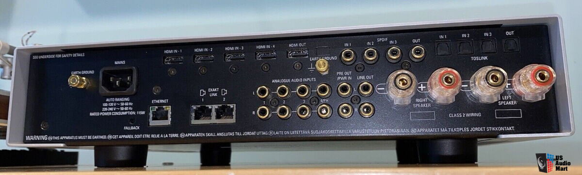 LINN MAJIK DSM/2 Streamer Integrated Pre/Power Amplifier w/ Remote ...