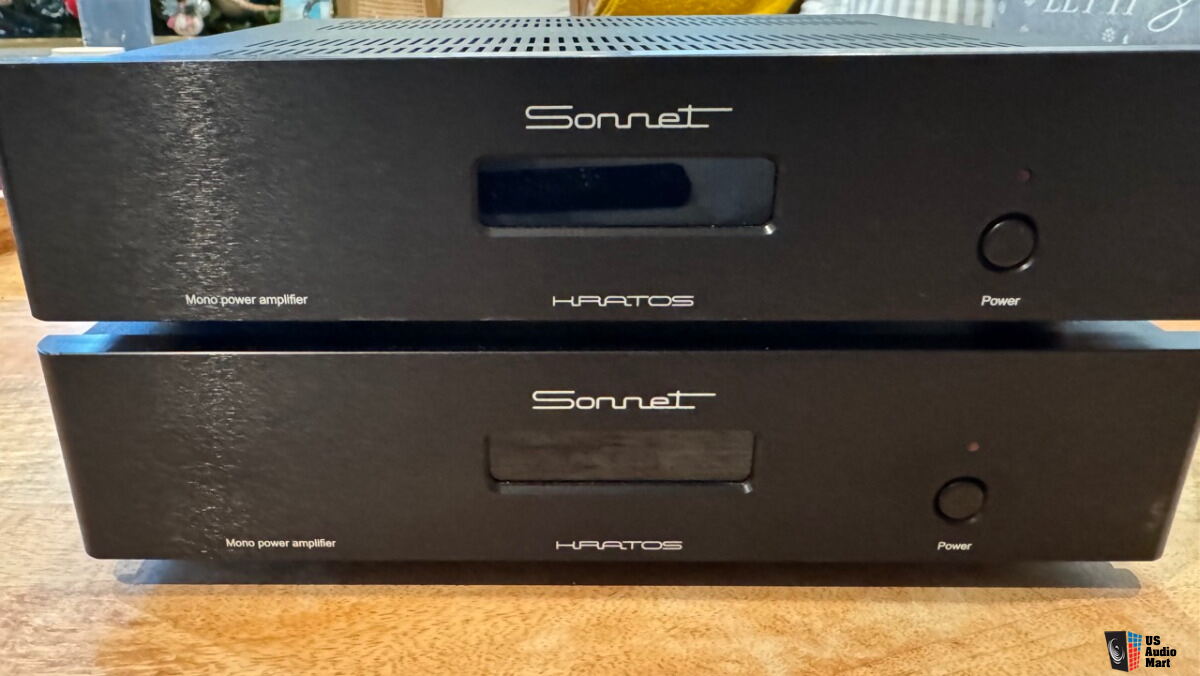 Sonnet Audio Kratos Monoblock Amplifers Photo #5424148 - US Audio Mart