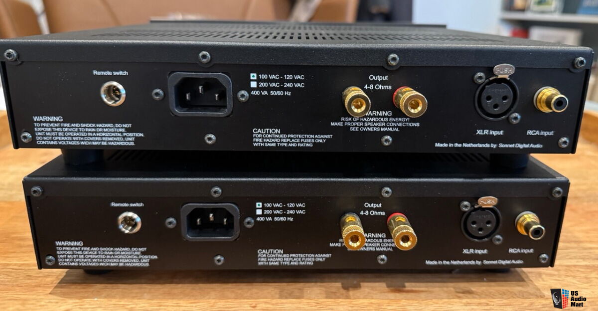 Sonnet Audio Kratos Monoblock Amplifers Photo #5424150 - US Audio Mart