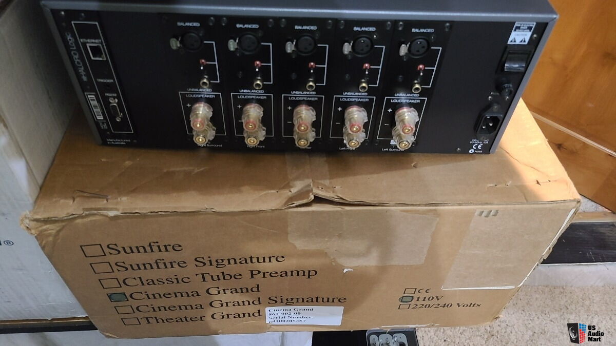Halcro MC50 5 channel power amplifier high end audiophile amplifier ...