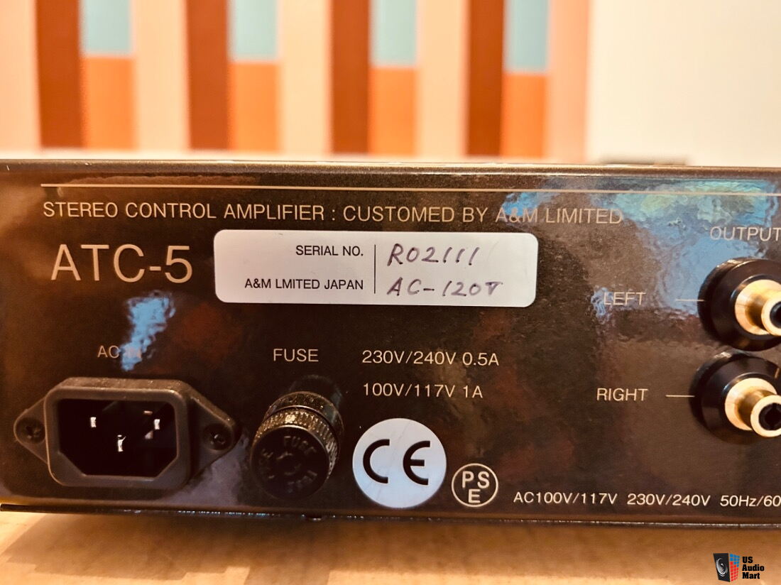 Air Tight ATC 5 Preamp Photo #5428624 - US Audio Mart