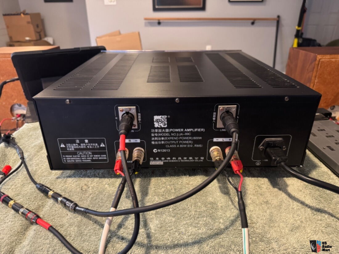 JungSon JA-99C 80Watt Class A Stereo Amplifier Very Great Condition ...