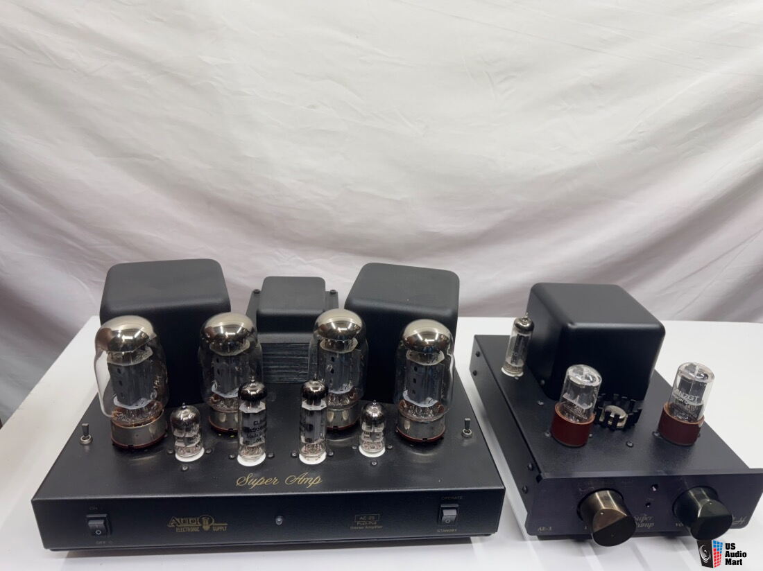 AES (Cary) AE25 Super Amp , AE3 Super Preamp Combo Photo #5428801 - US ...