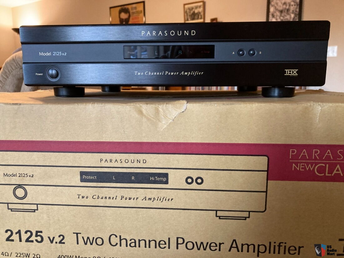 Parasound 2125 v2 amplifier Photo #5430564 - US Audio Mart