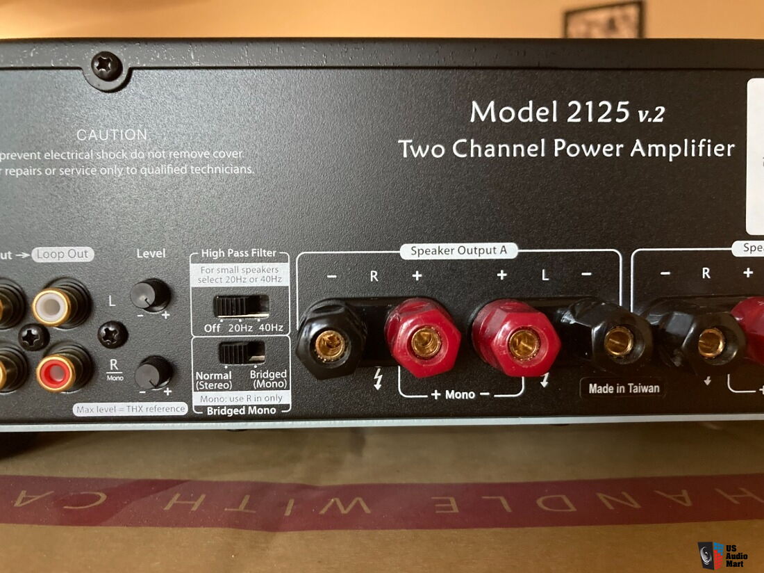 Parasound 2125 v2 amplifier Photo #5430568 - US Audio Mart