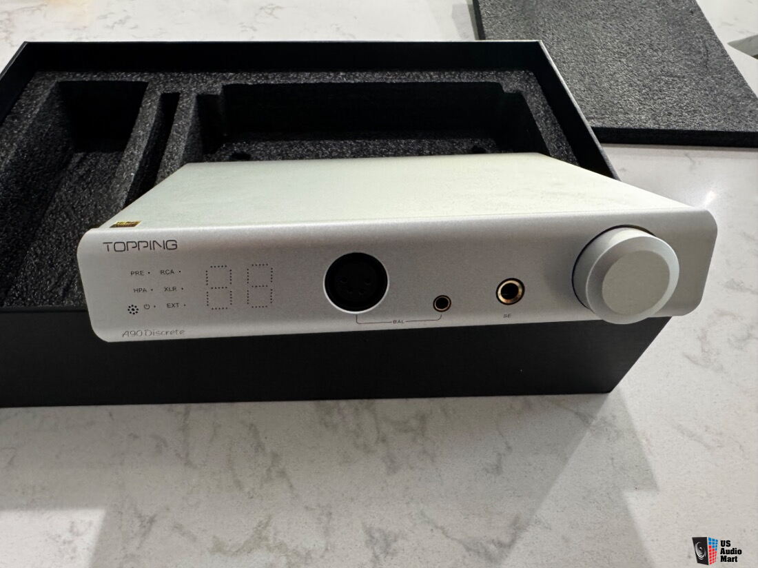 Topping A90 Discrete Headphone Amplifier For Sale - US Audio Mart