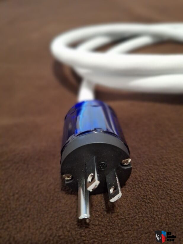 6ft Cullen Cable 12awg Silver Power Cable SE white MADE IN THE USA ...