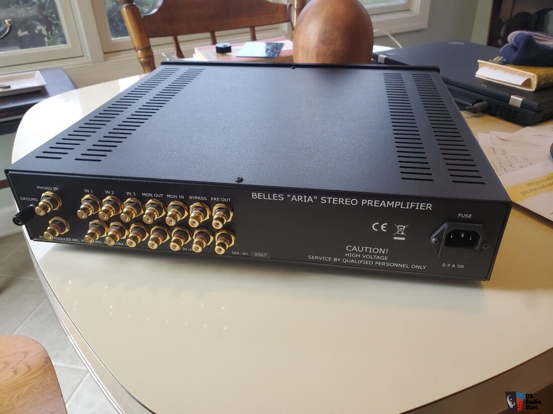 Belles Aria preamp in black Photo #5437020 - US Audio Mart