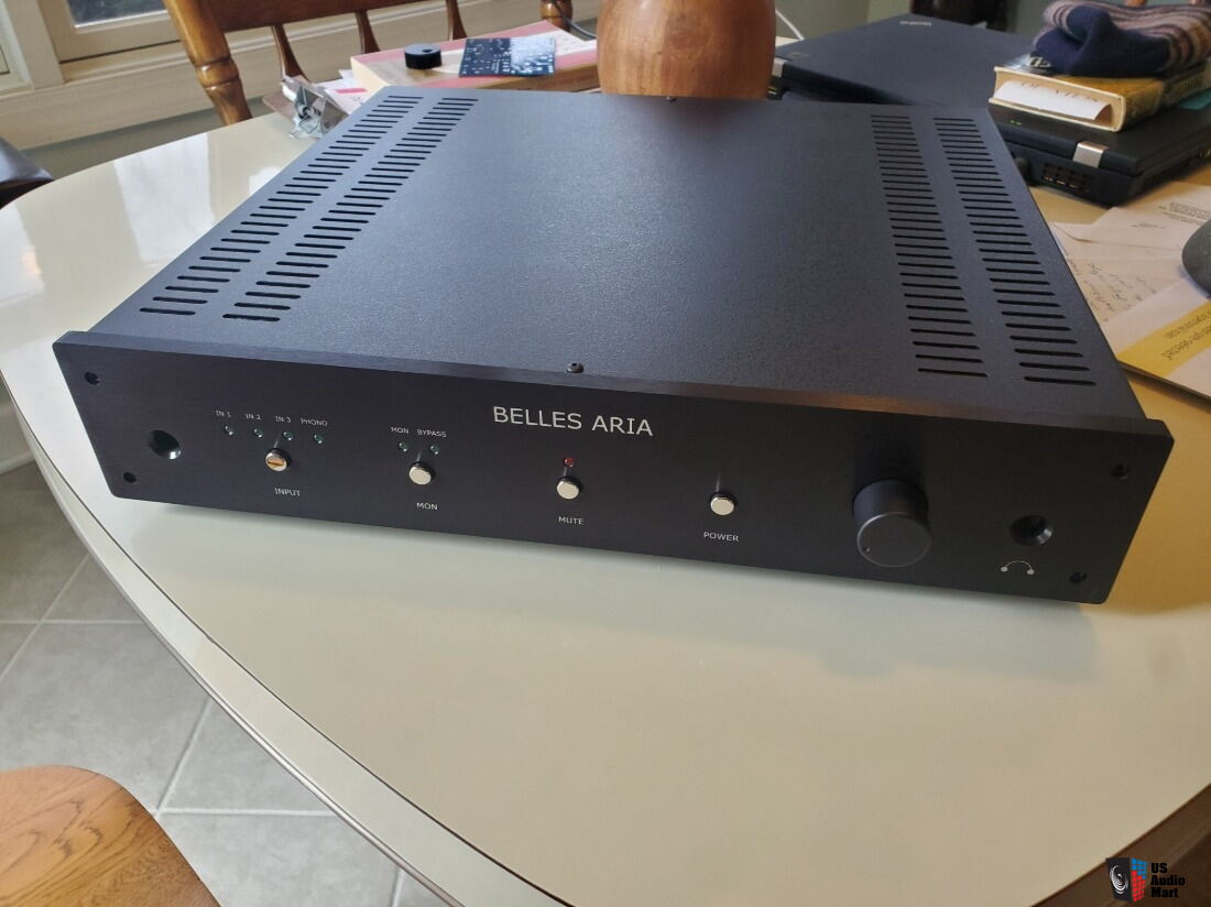 Belles Aria preamp in black Photo #5437022 - US Audio Mart