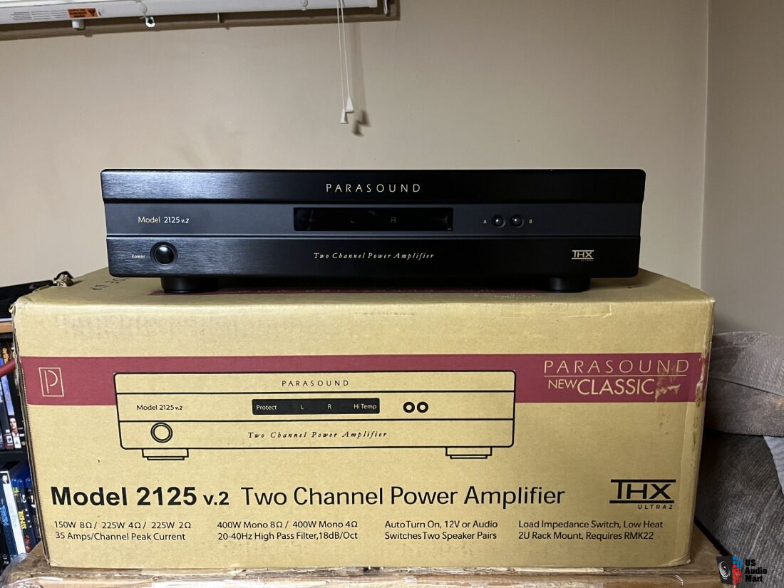 Parasound 2125 v2 Amplifier Photo #5438072 - US Audio Mart