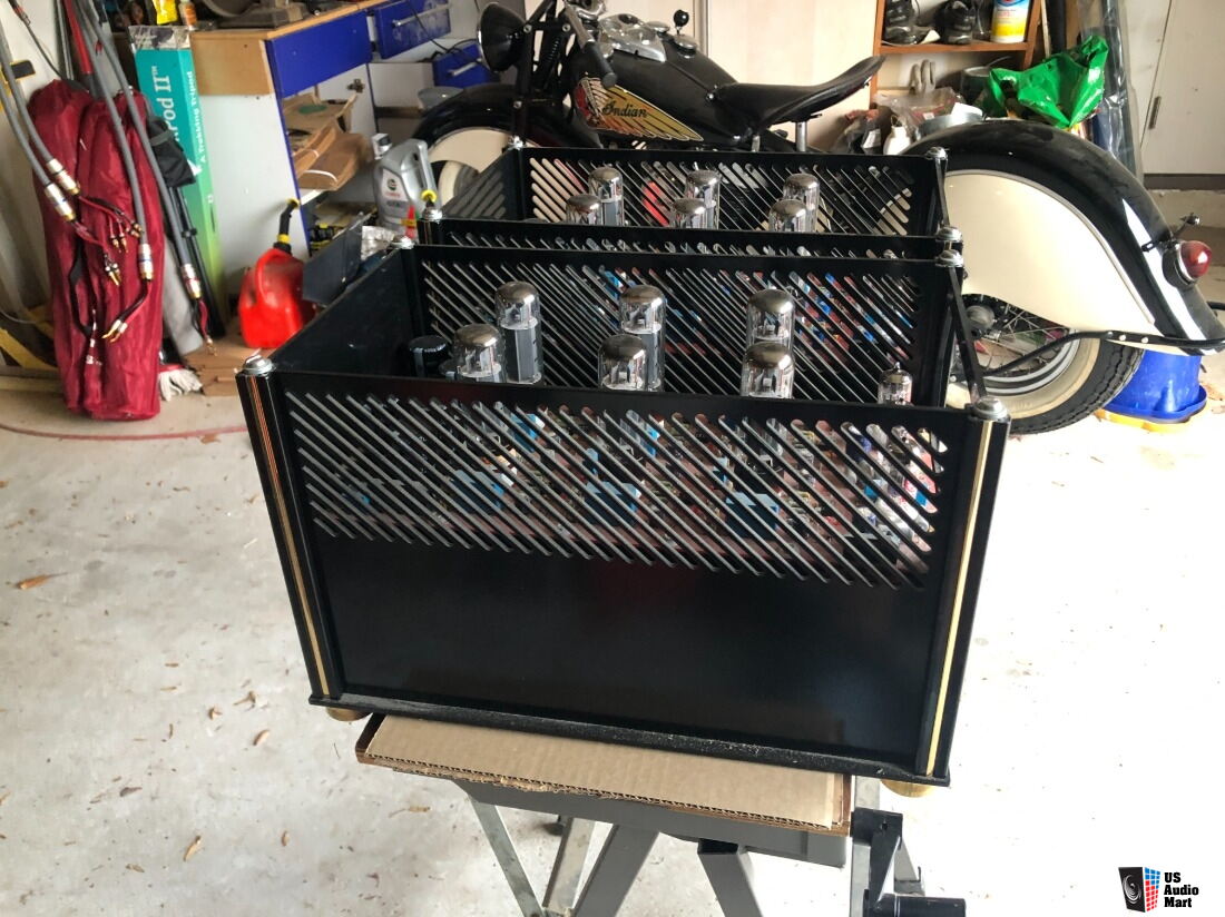Audio Valve Challenger 115/150/180 mono tube amplifier pair Photo ...