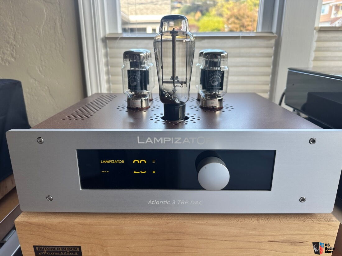 Lampizator Atlantic 3 TRP DAC/Preamp Balanced with Volume, silver face ...