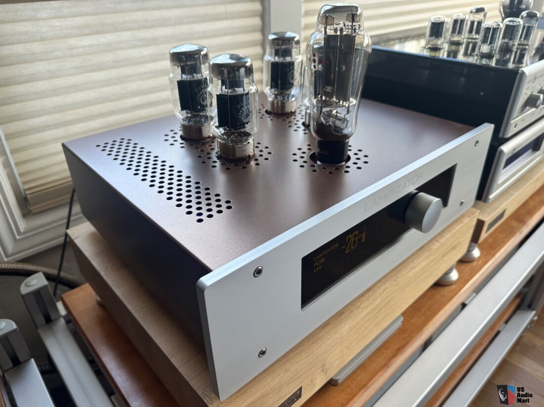 Lampizator Atlantic 3 TRP DAC/Preamp Balanced with Volume, silver face ...
