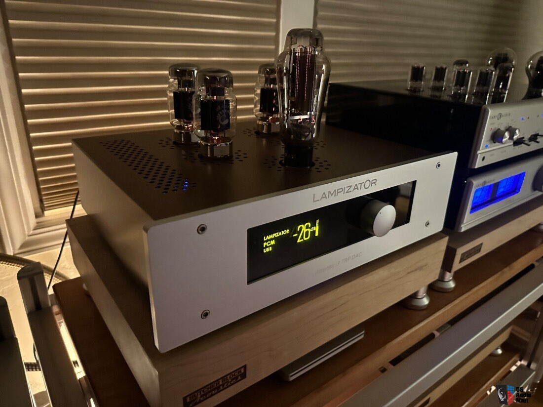 Lampizator Atlantic 3 TRP DAC/Preamp Balanced with Volume, silver face ...