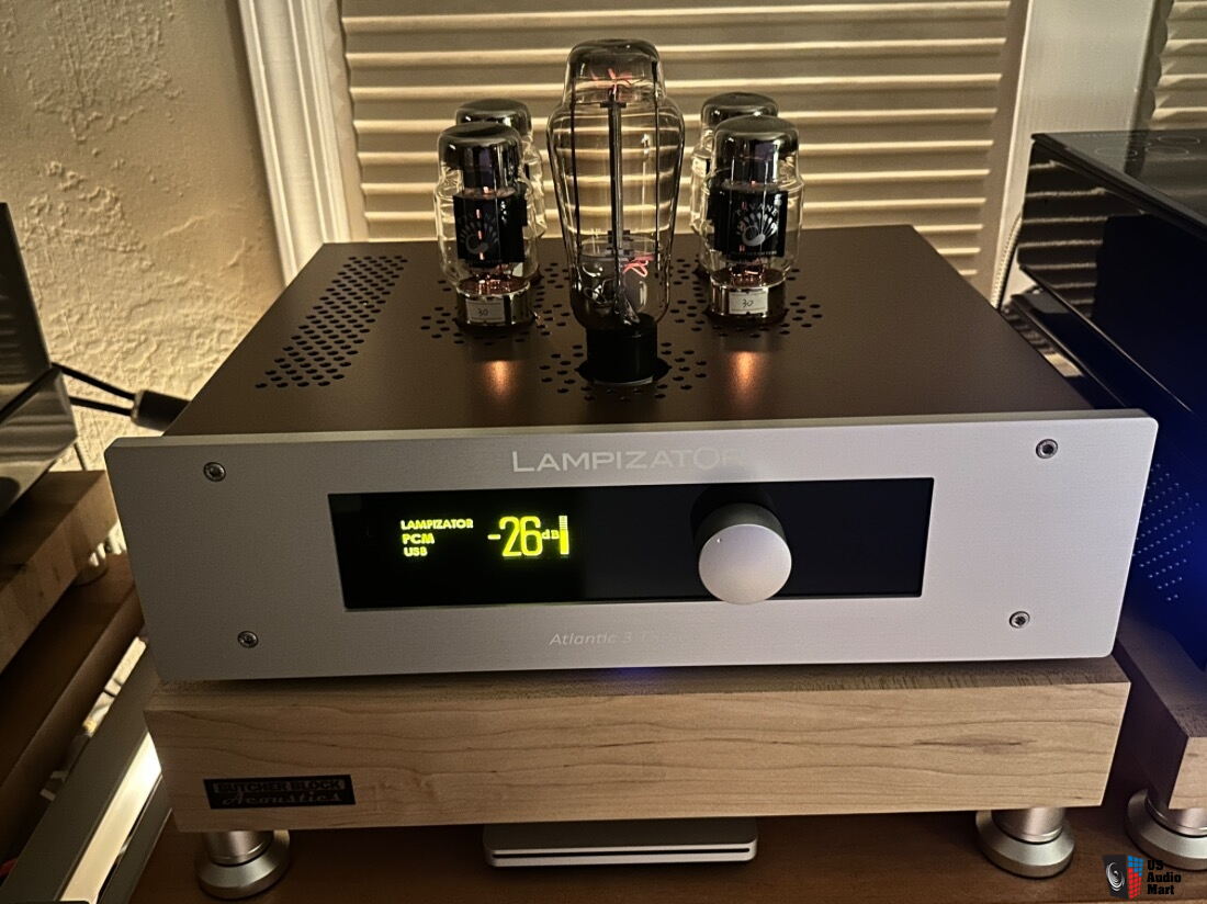 Lampizator Atlantic 3 TRP DAC/Preamp Balanced with Volume, silver face ...